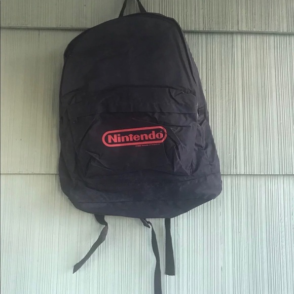 Nintendo | Bags | Vintage Htf Nintendo Nes Rare Backpack | Poshmark
